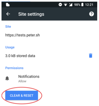 How do I unsubscribe from web push notifications from HughesNet?